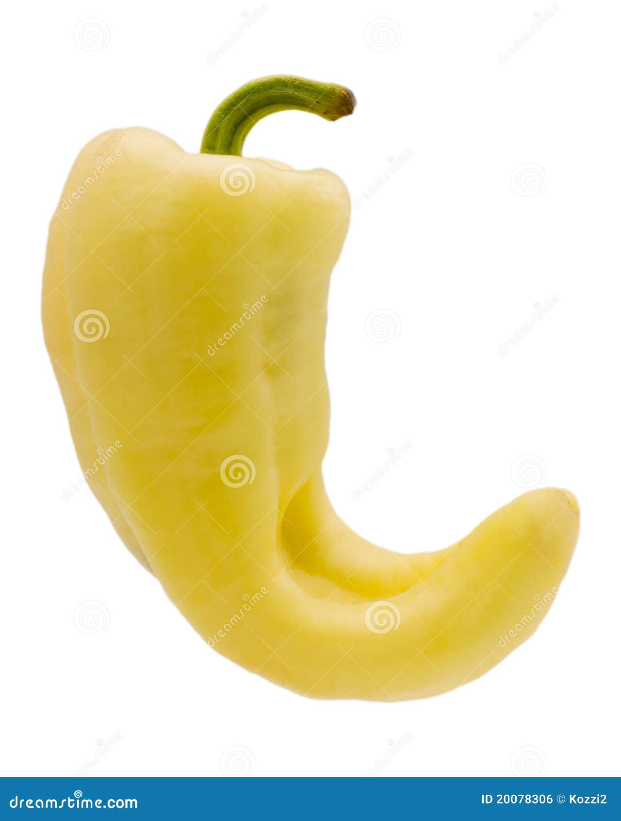Gebogen Gele Peper stock foto. Image of organisch, peper - 20078306