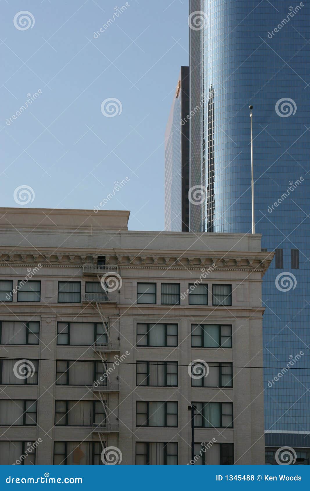 Gebouwen in Los Angeles Van De Binnenstad #1 Stock Foto - Image of ...