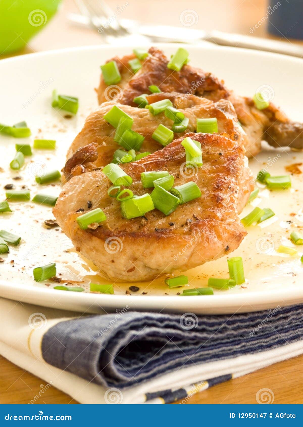 Gebraden vlees stock afbeelding. Image of plaat, snack - 12950147