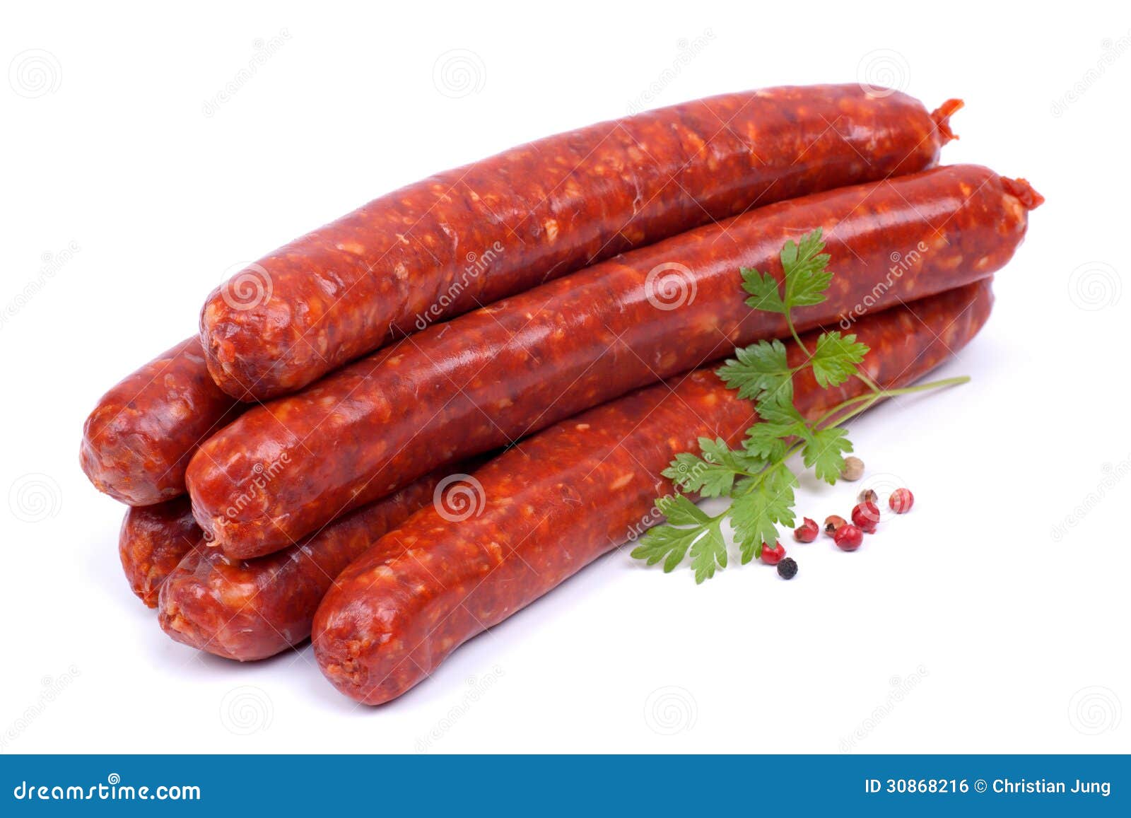 Gebraden worst met lam stock foto. Image of barbecue - 30868216