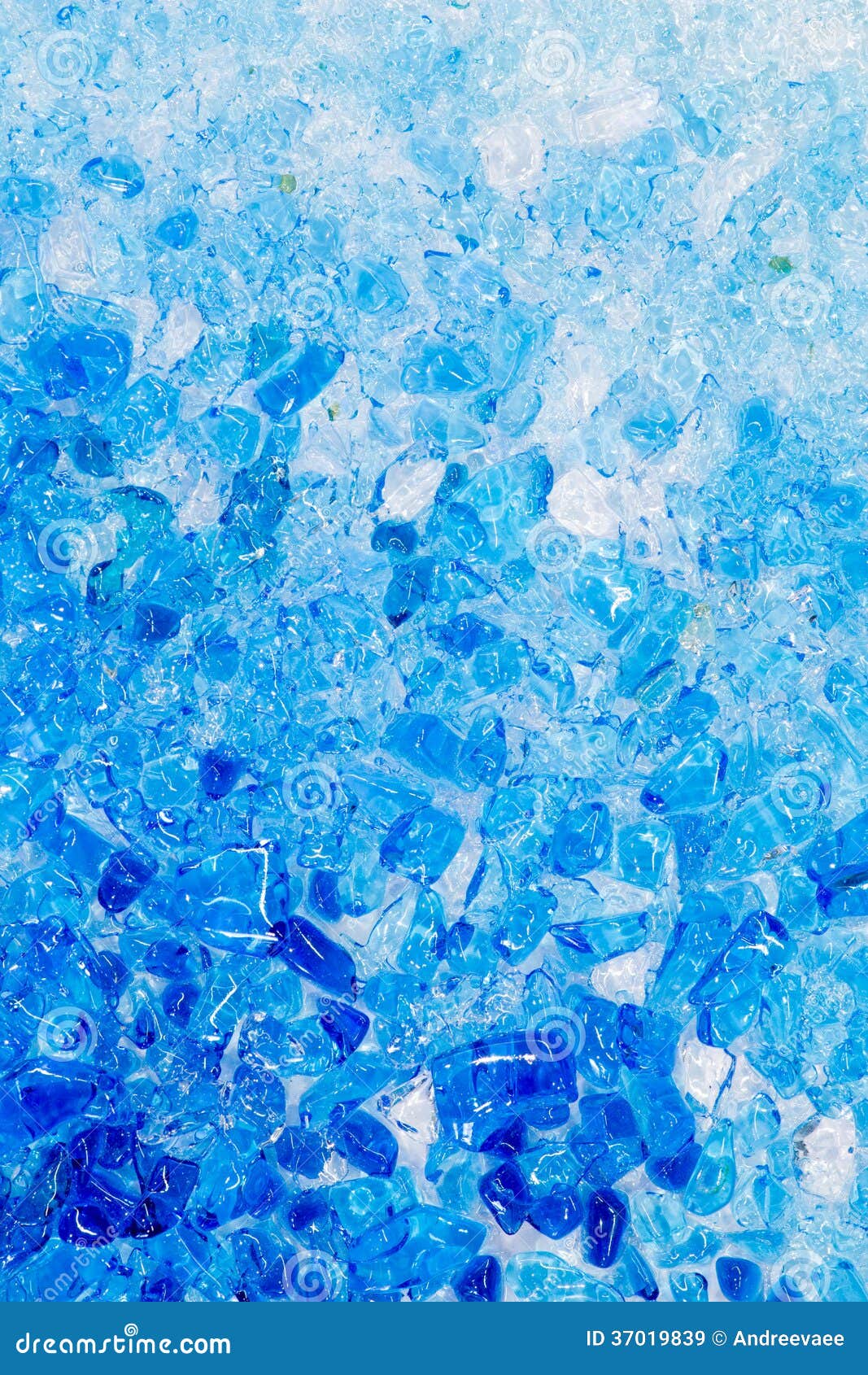 Gebrandschilderd Glasscherven Stock Afbeelding - Image of blauw ...