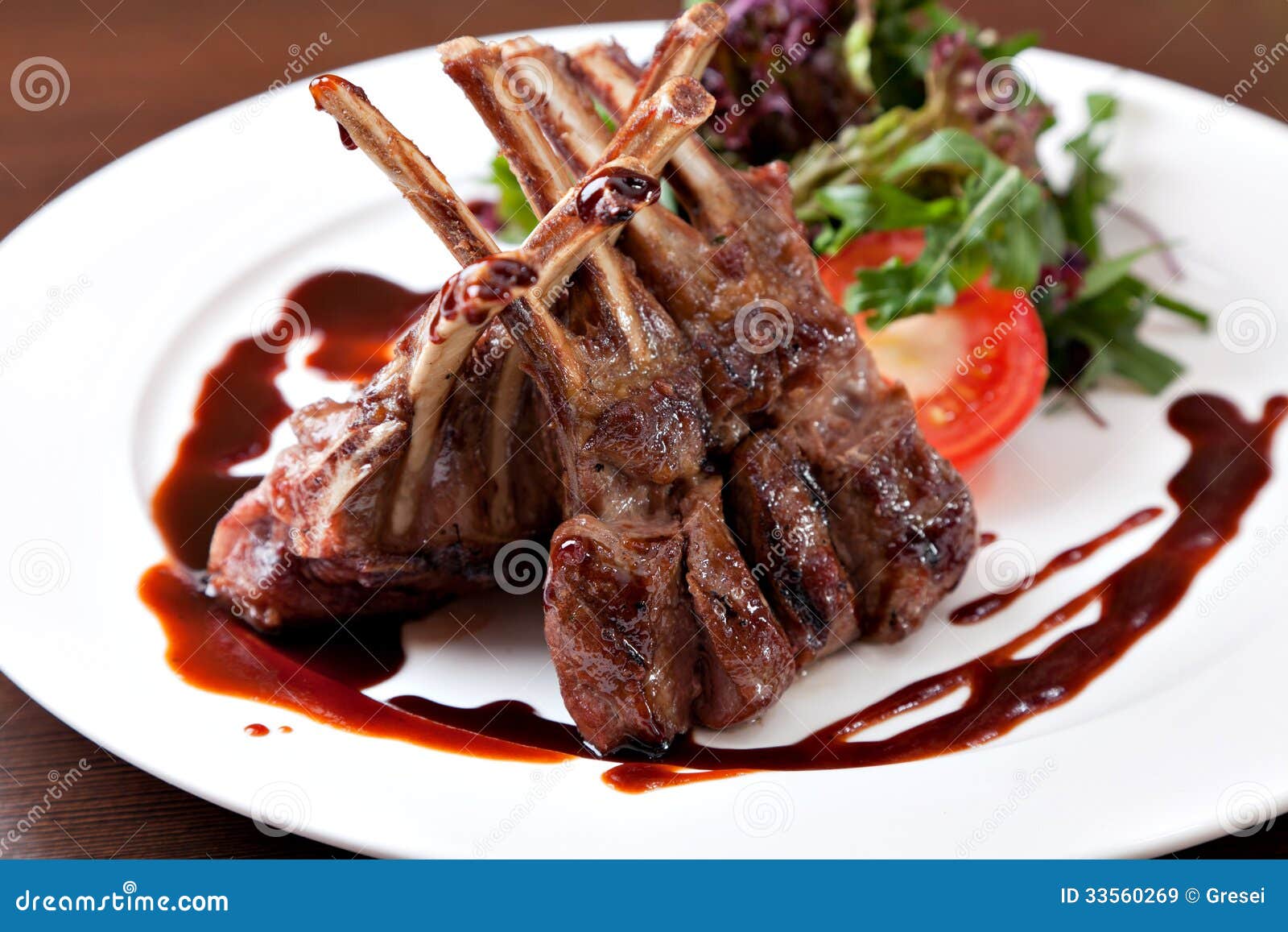 Gebratene Hiebe stockbild. Bild von frisch, mahlzeit - 33560269