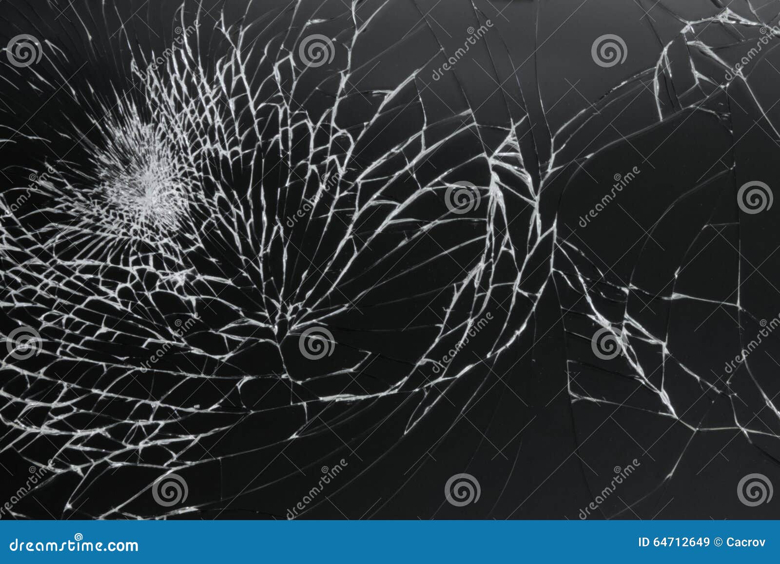 Gebrochener Bildschirm stockbild. Bild von frustration - 64712649
