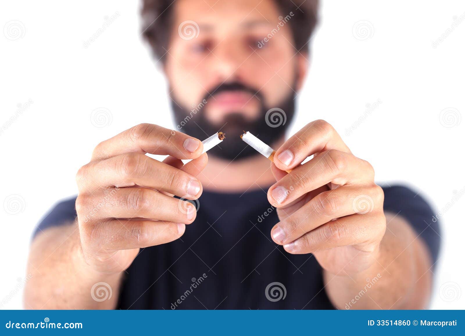 Gebroken sigaret stock foto. Image of gebroken, begrip - 33514860