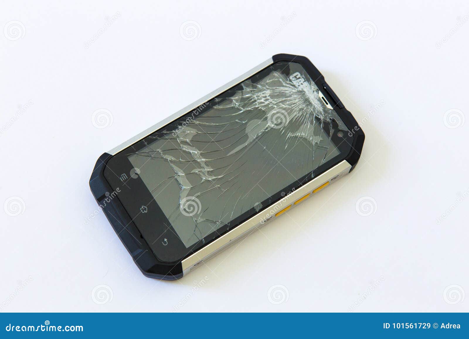 Gebroken Telefoon redactionele stock afbeelding. Image of glanzend ...