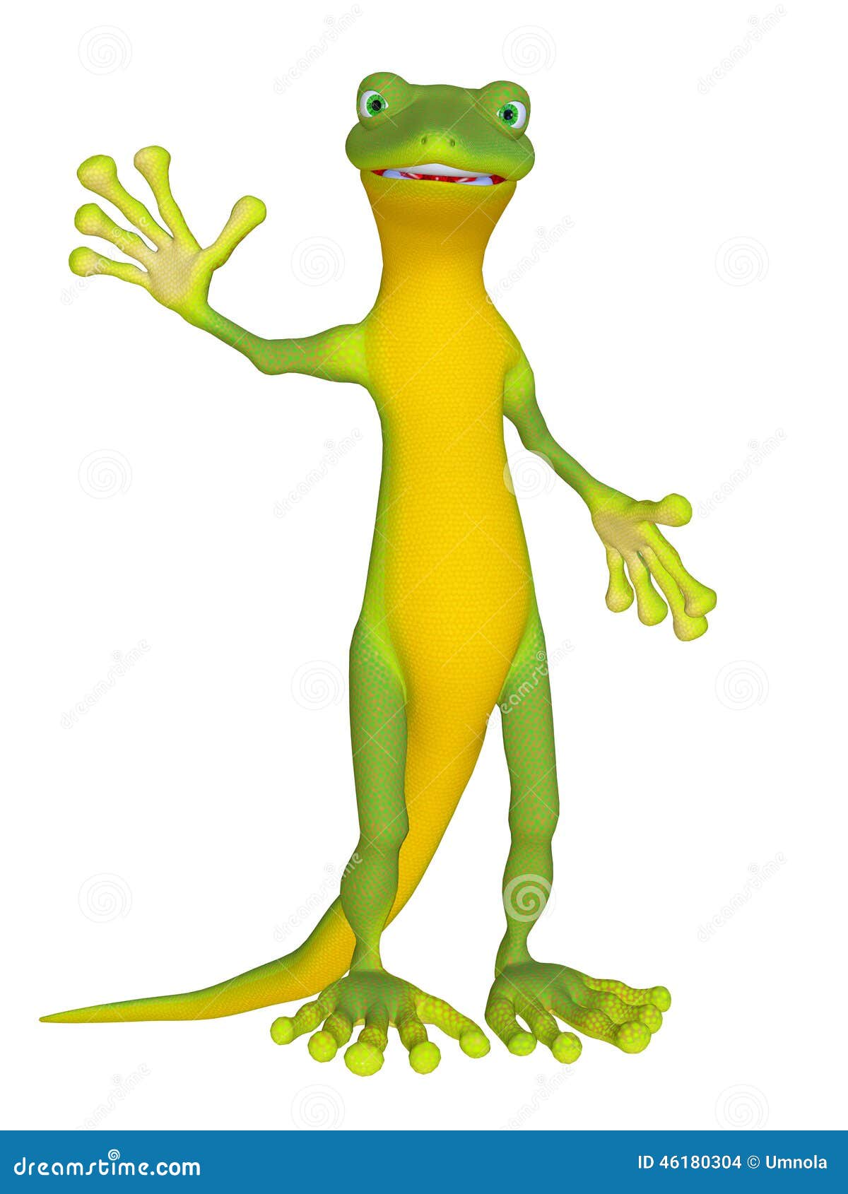 Gecko ilustração stock. Ilustração de selva, fundo, animal - 46180304