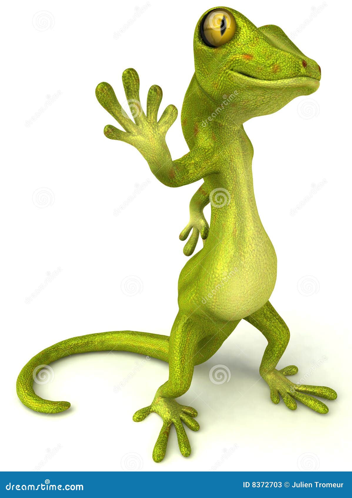 Gecko stock illustration. Illustration of zoology, fresh - 8372703