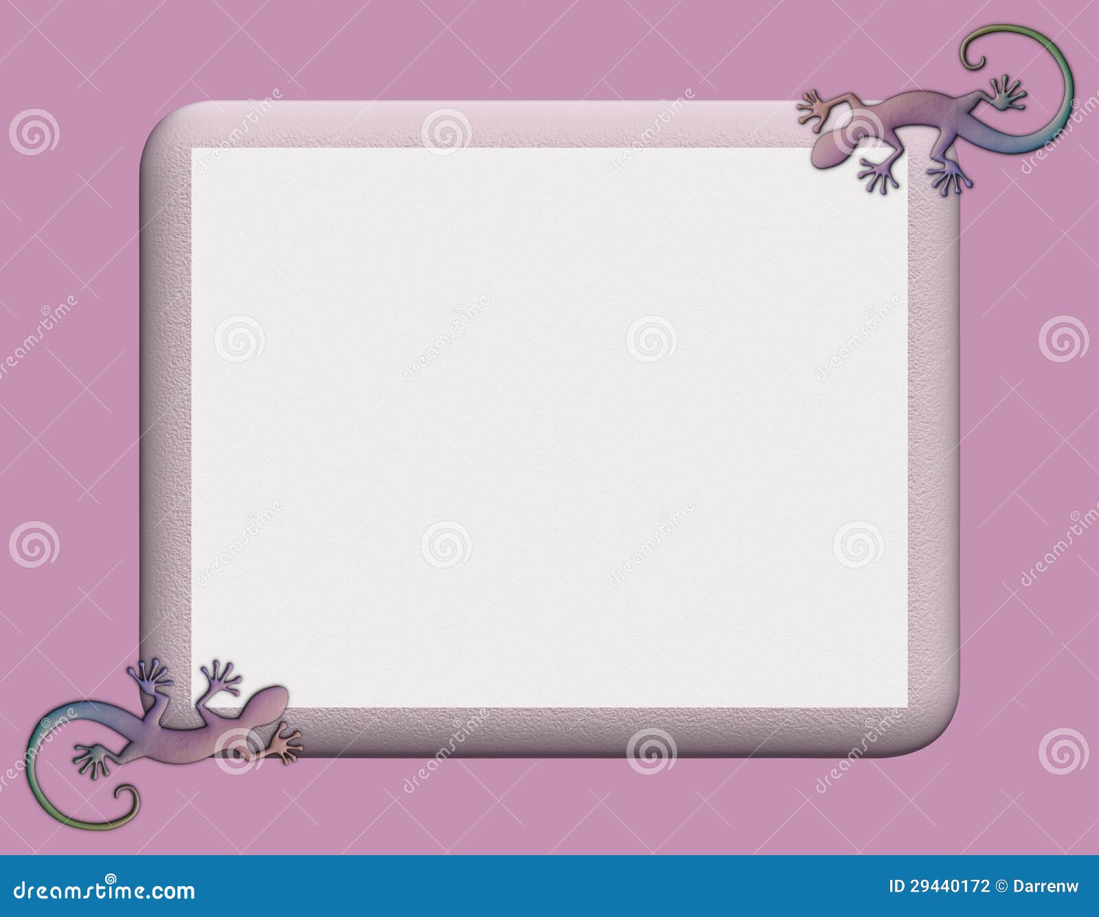 Gecko Frame stock illustration. Illustration of framed - 29440172