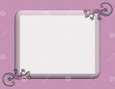 Gecko Frame stock illustration. Illustration of framed - 29440172