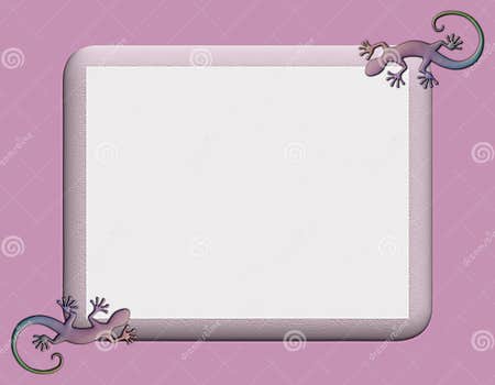 Gecko Frame stock illustration. Illustration of framed - 29440172