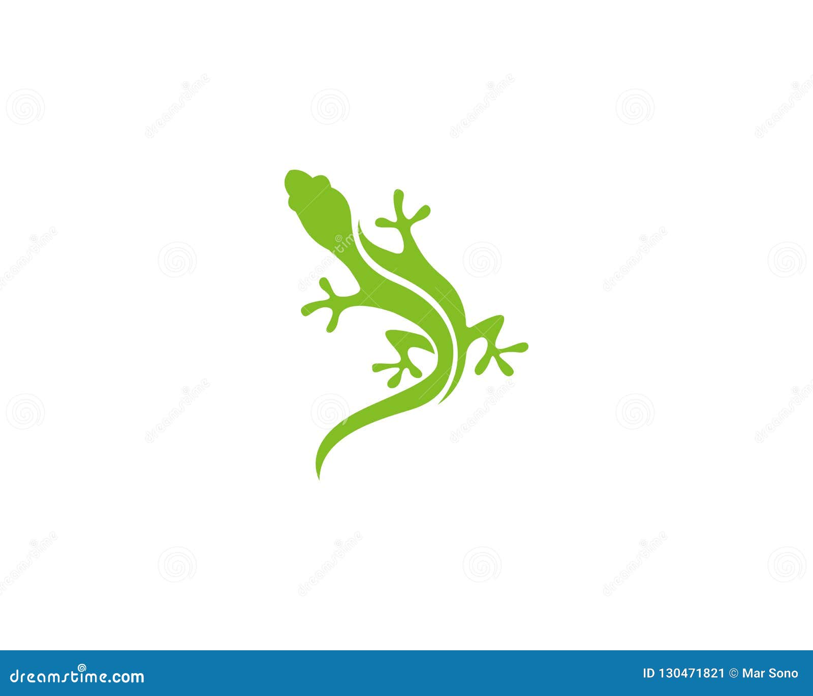 Gecko Green Logo Vector Symbol Stock Vector - Illustration of symbol ...