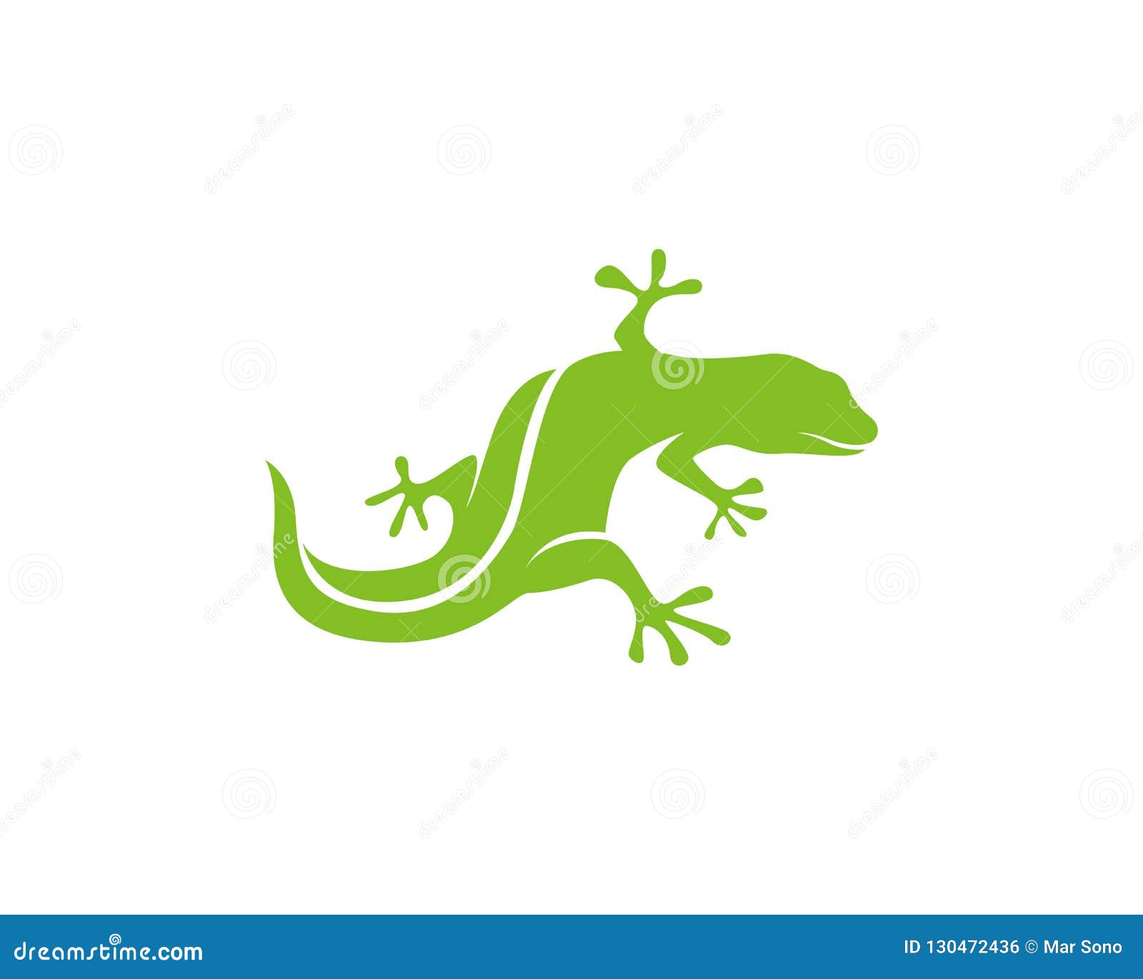 Gecko Green Logo Vector Symbol Stock Illustration - Illustration of ...