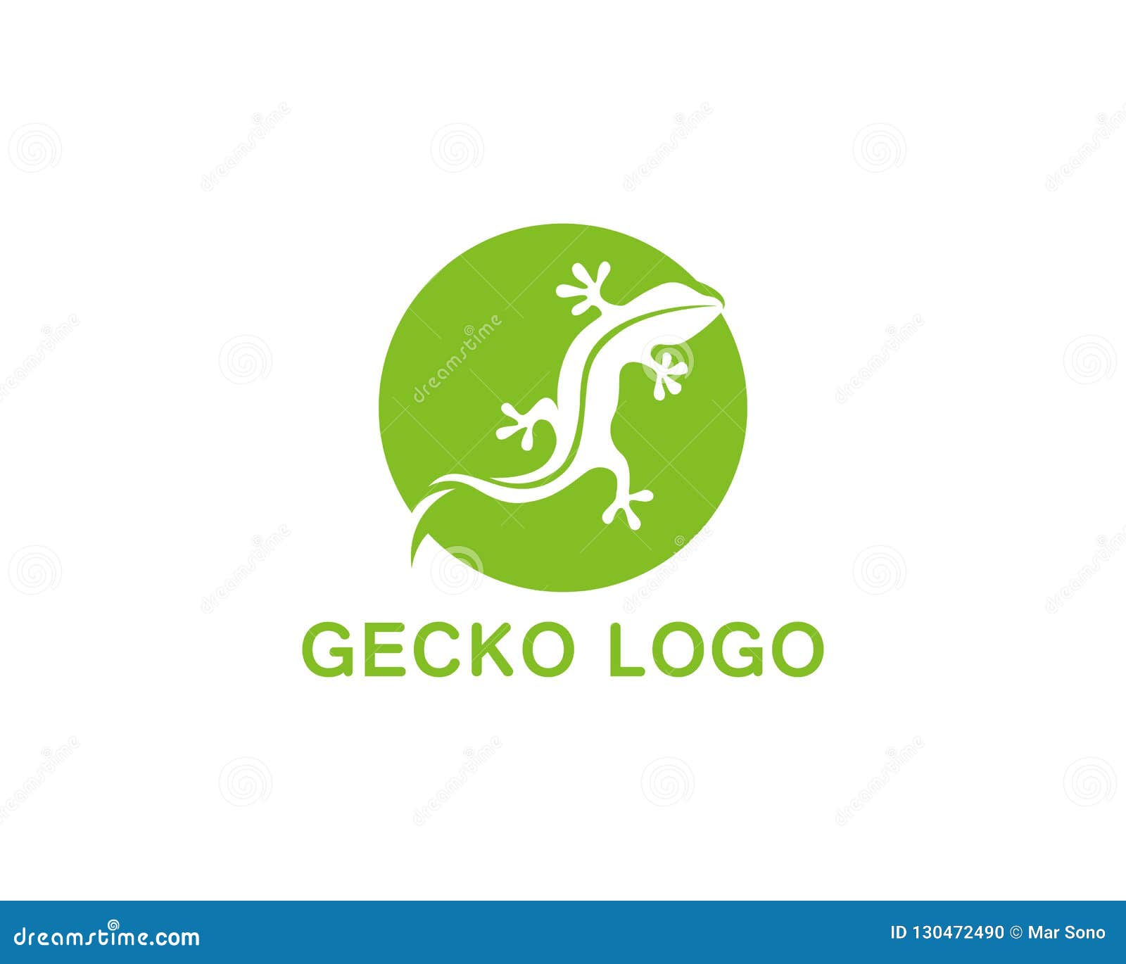 Gecko Green Logo Vector Symbol Stock Vector - Illustration of amphibian ...