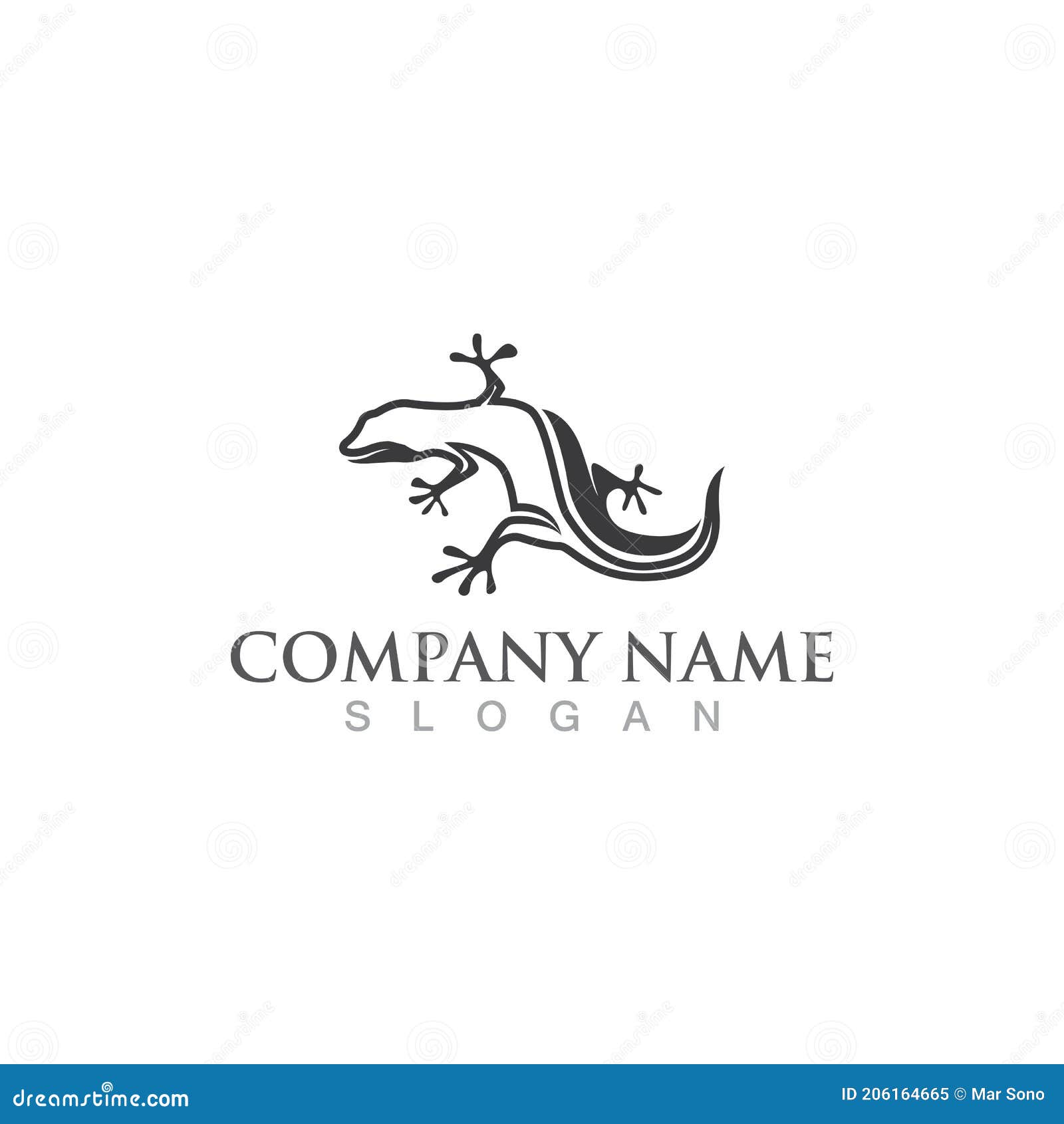 Gecko Green Logo Vector Symbol Stock Vector - Illustration of animal ...