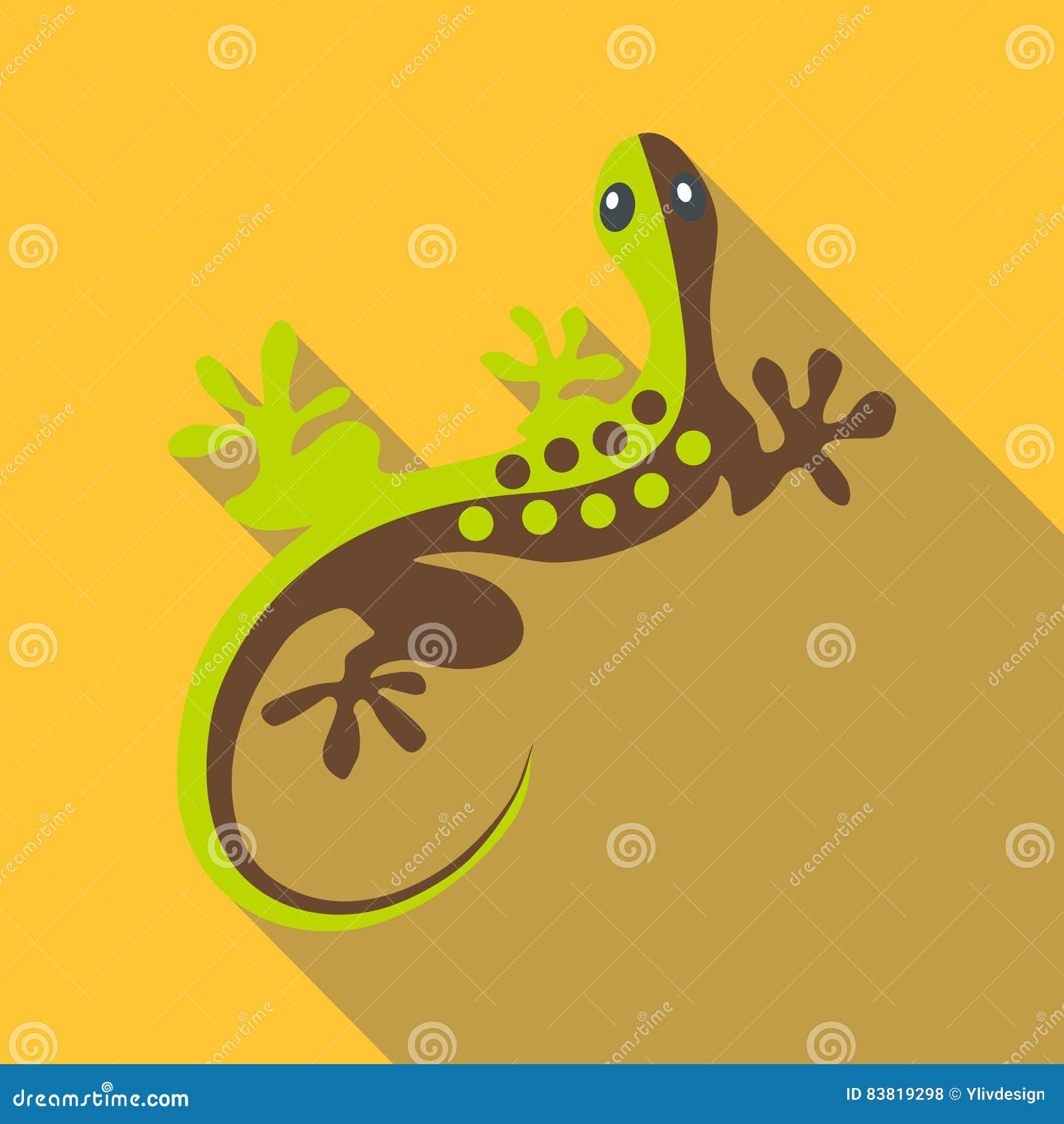 Gecko Feet. Reptile Lizard Animal Foot. Vector | CartoonDealer.com ...