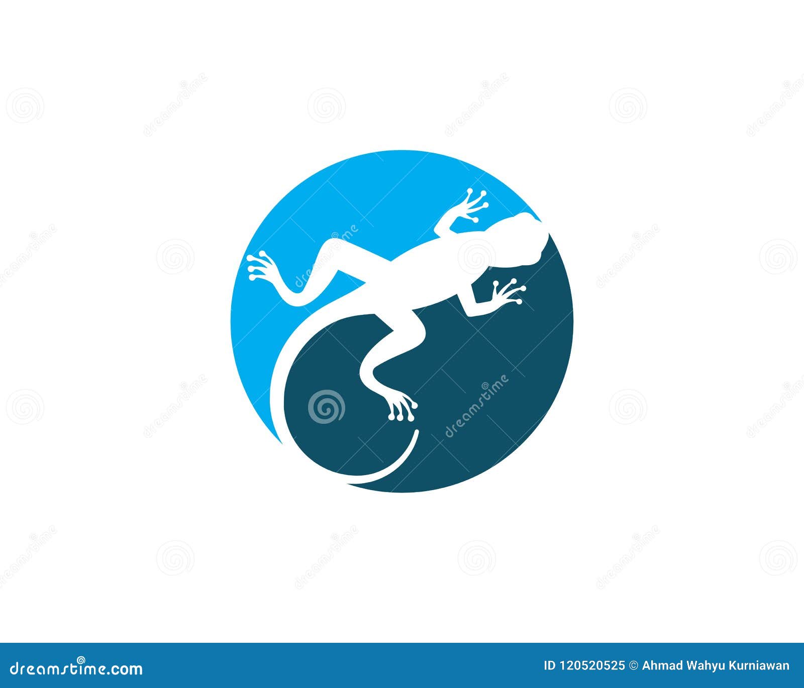 Gecko logo vector stock vector. Illustration of logo - 120520525