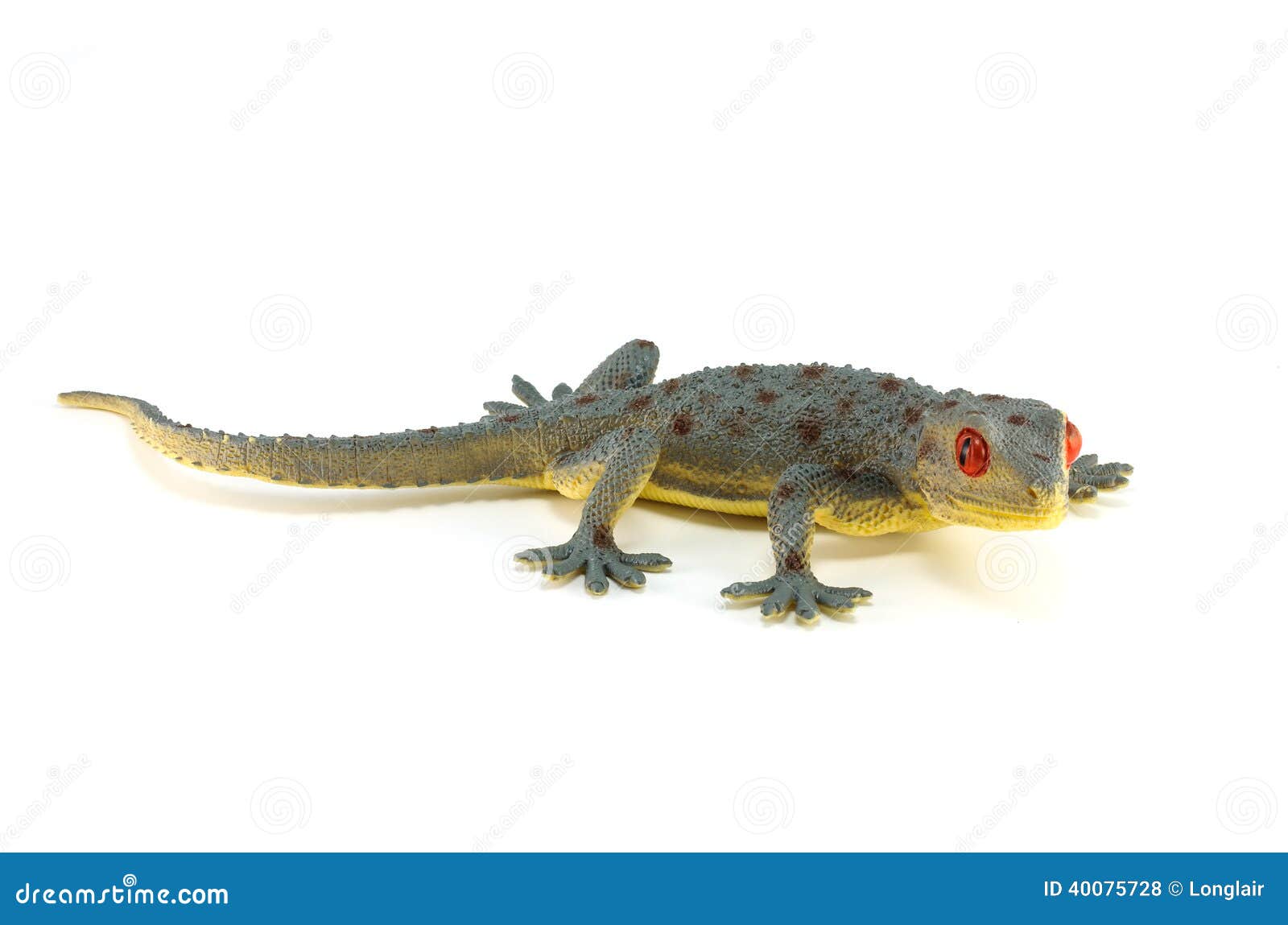 Gecko toy stock photo. Image of clamber, timber, reptile - 40075728