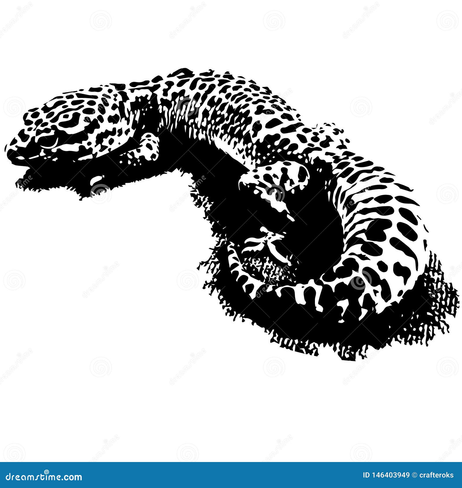 Gecko Vector Eps Illustration by Crafteroks Stock Vector - Illustration ...
