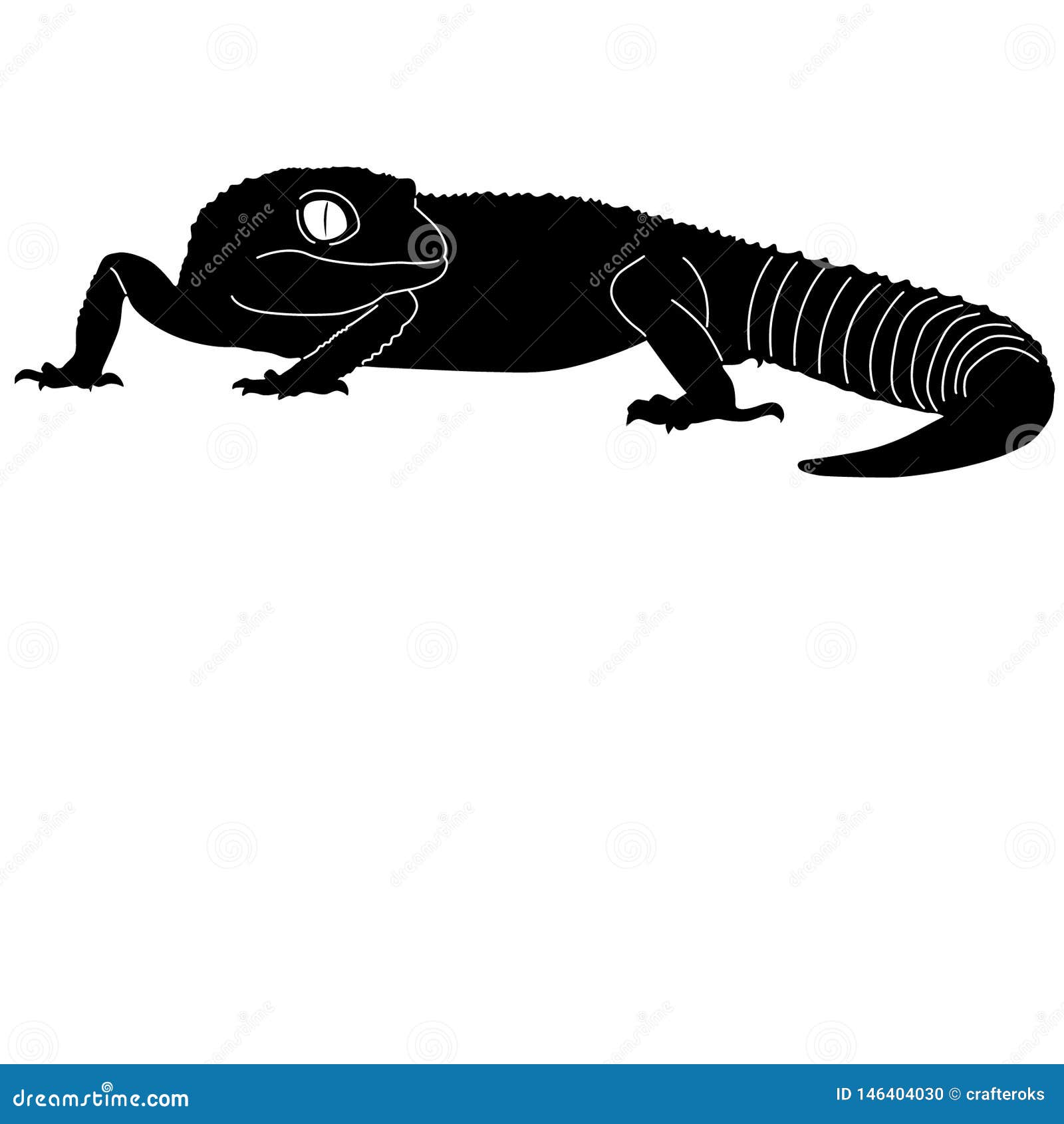 Gecko Vector Eps Illustration by Crafteroks Stock Vector - Illustration ...