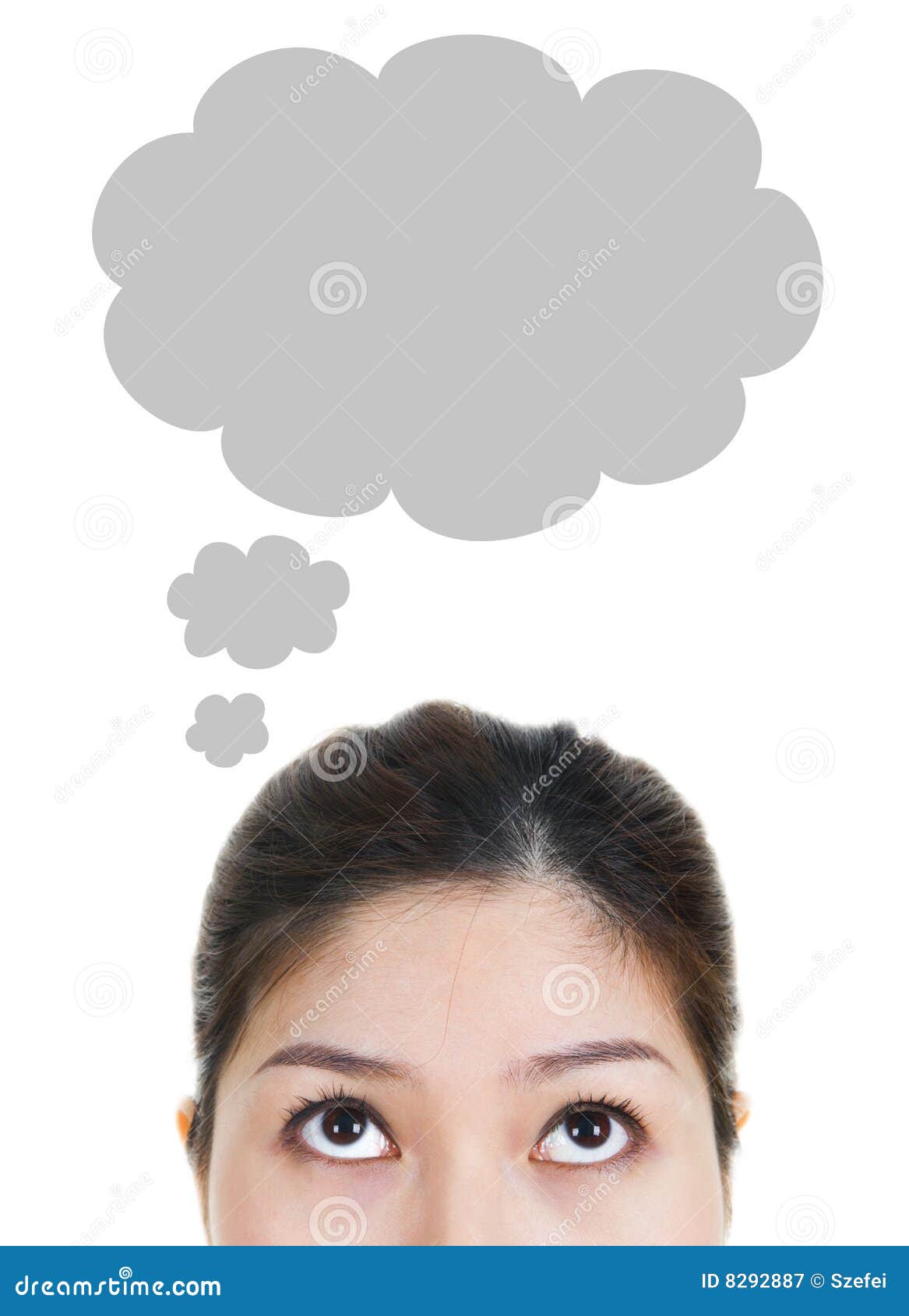 Gedachte stock afbeelding. Image of overweging, volwassen - 8292887