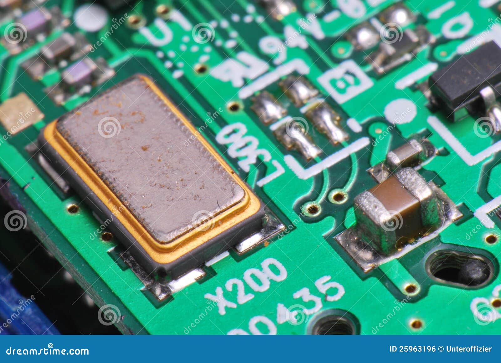 Gedrucktes Leiterplatte stockfoto. Bild von schaltung - 25963196