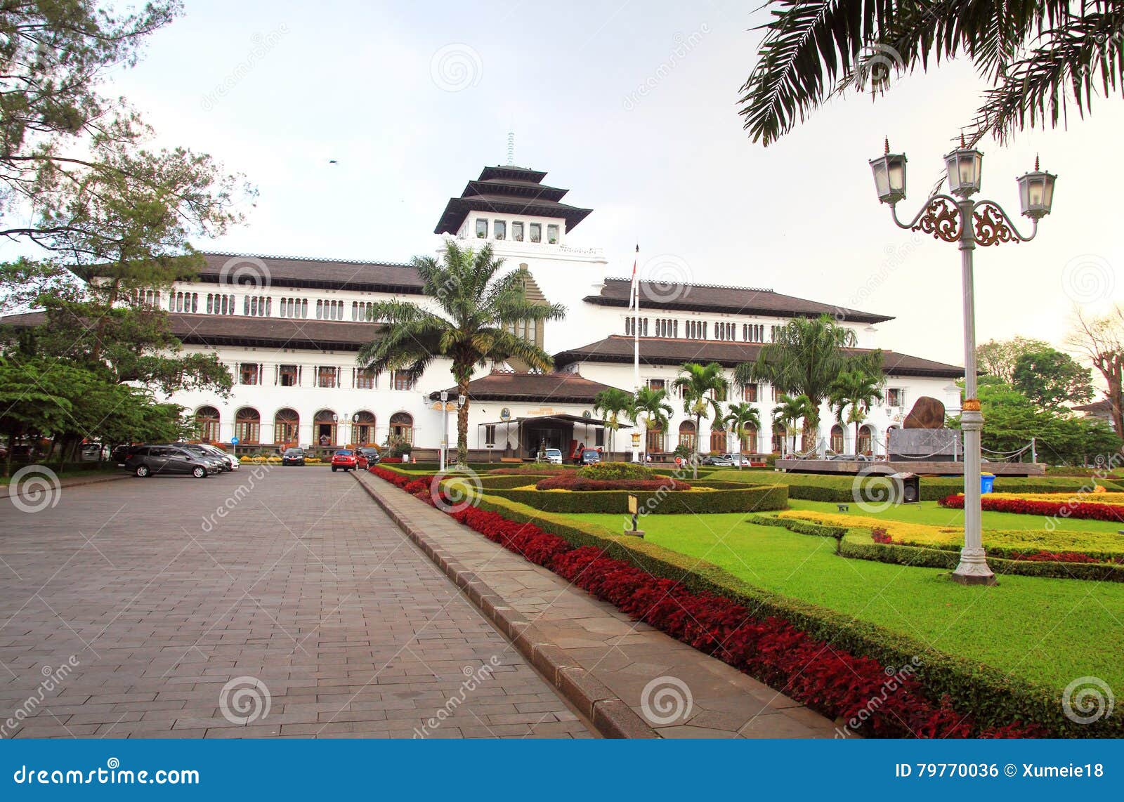 Gedung Sate Royalty-Free Stock Image | CartoonDealer.com #79770040
