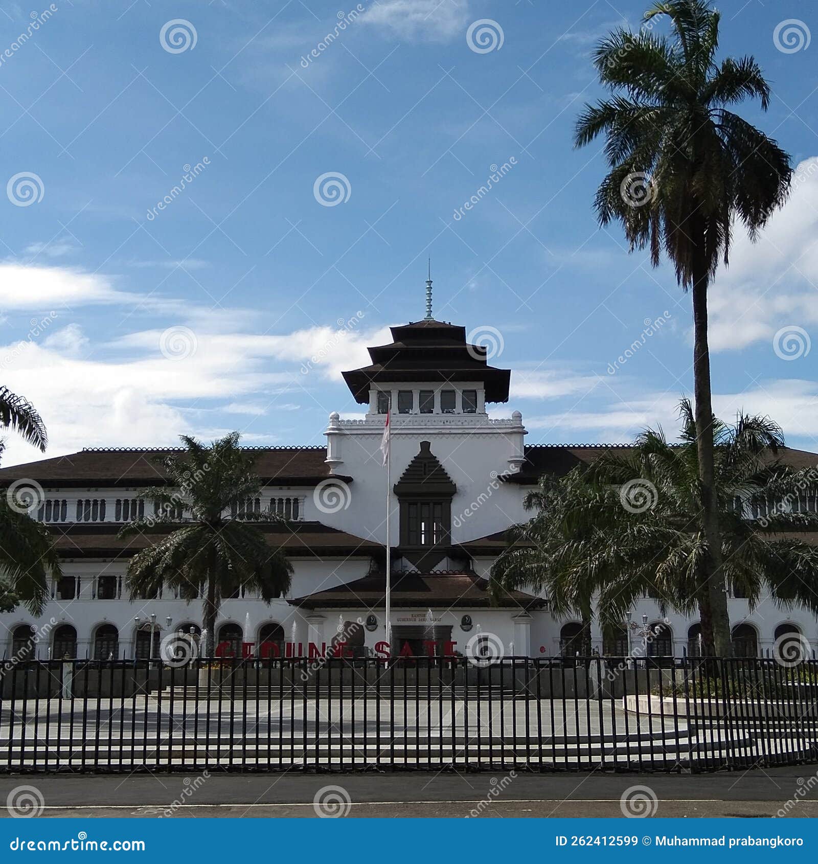 Gedung Sate Bandung, West Java Stock Image - Image of gedung, java ...