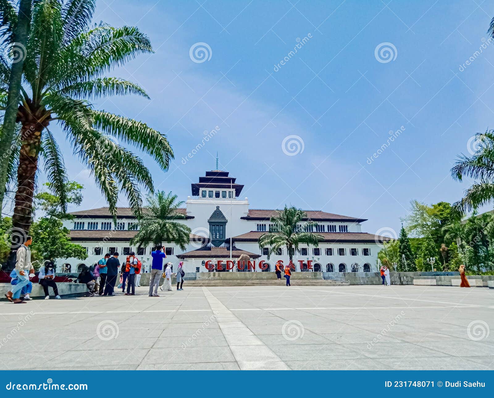 Gedung Sate editorial photo. Image of estate, travel - 231748071