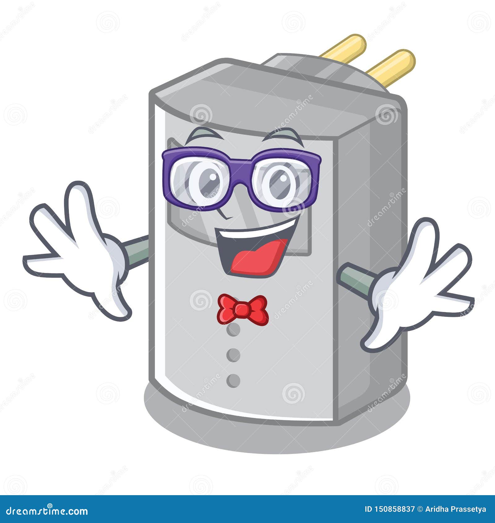 Geek Motion Sensor in the Cartoon Shape Stock Vector - Illustration of ...