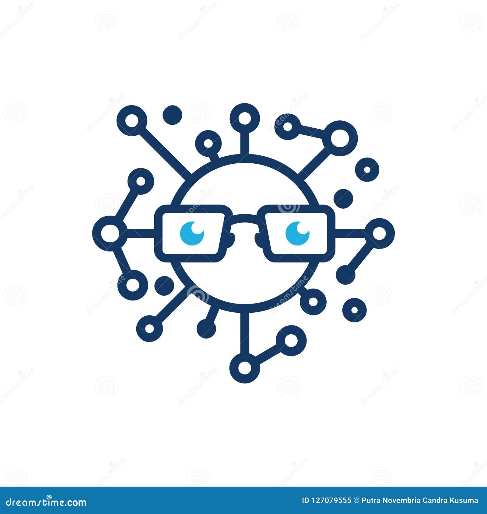 Geek Network Logo Icon Design Stock Vector - Illustration of icon ...