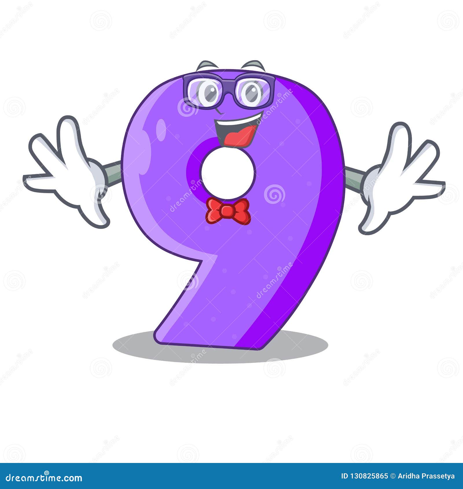 Geek Number Nine Athletics the Shaped Character Stock Vector ...