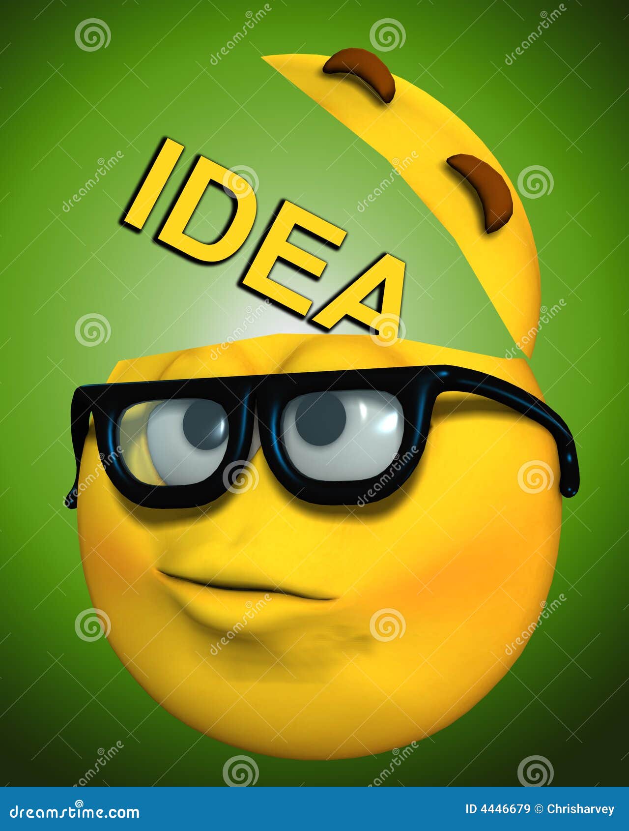 The Geek with a Open Mind 2 Stock Illustration - Illustration of ...