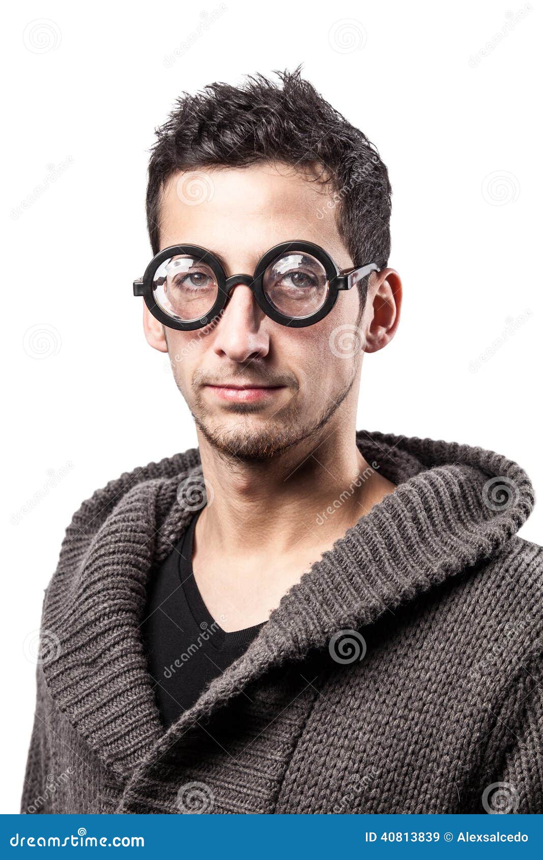 Geek stock image. Image of people, party, casual, geek - 40813839