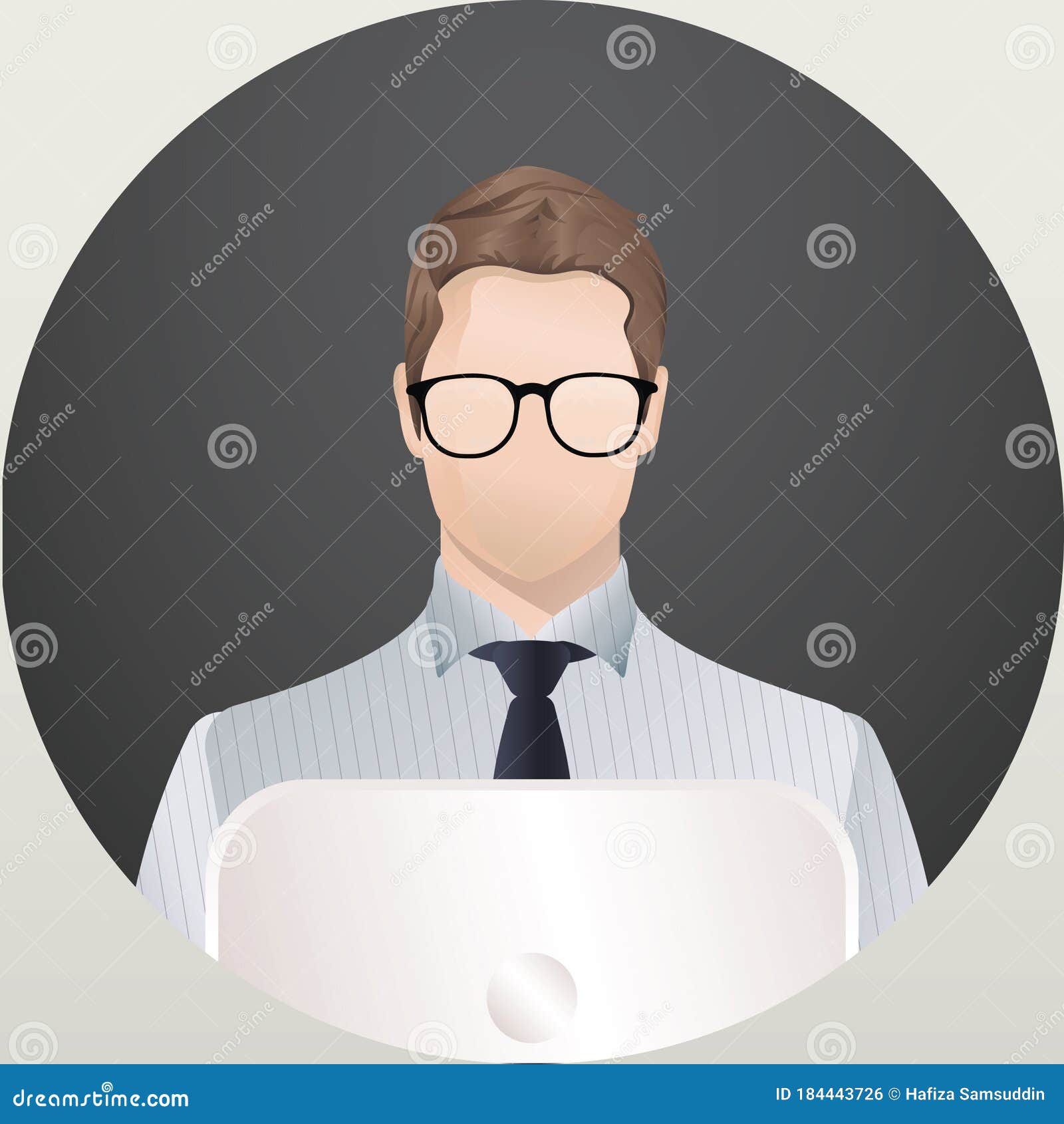 Geek. Vector Illustration Decorative Background Design Stock ...