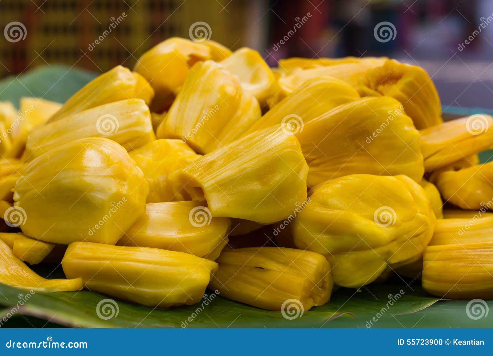 Geel fruit, jackfruit stock foto. Image of gezond, sappig - 55723900