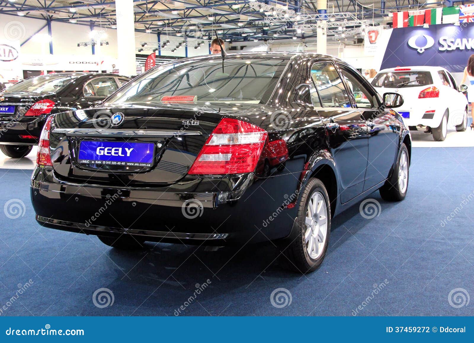 Geely editorial photography. Image of model, hatchback - 37459272