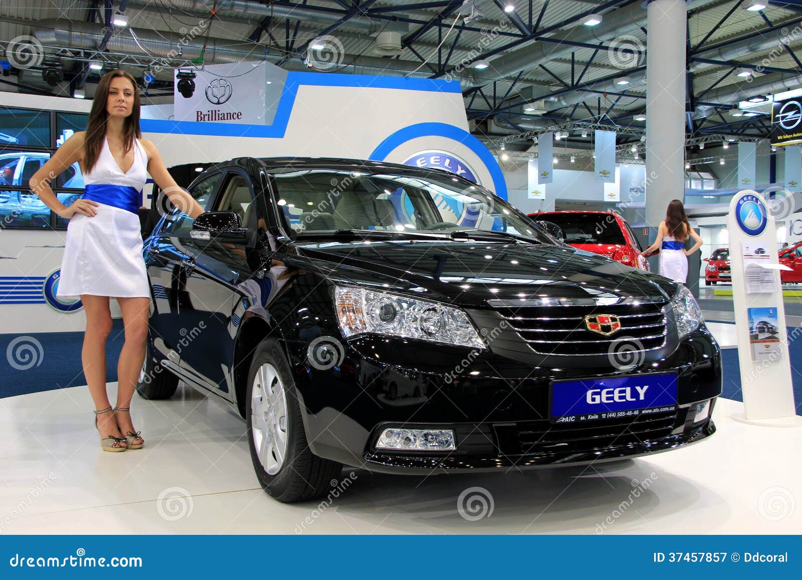 Geely Emgrand editorial photography. Image of automotiveshow - 37457857