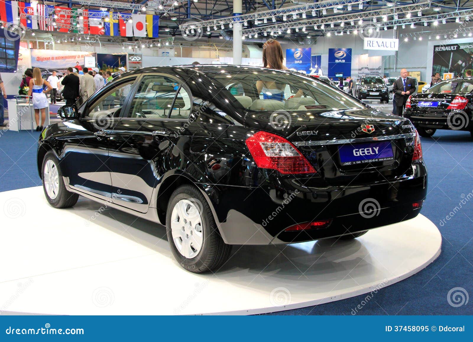 Geely Emgrand editorial image. Image of business, presentation - 37458095