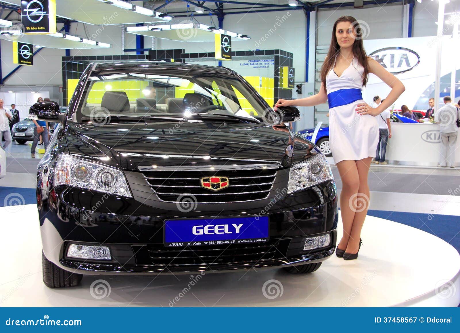 Geely Emgrand editorial photography. Image of business - 37458567