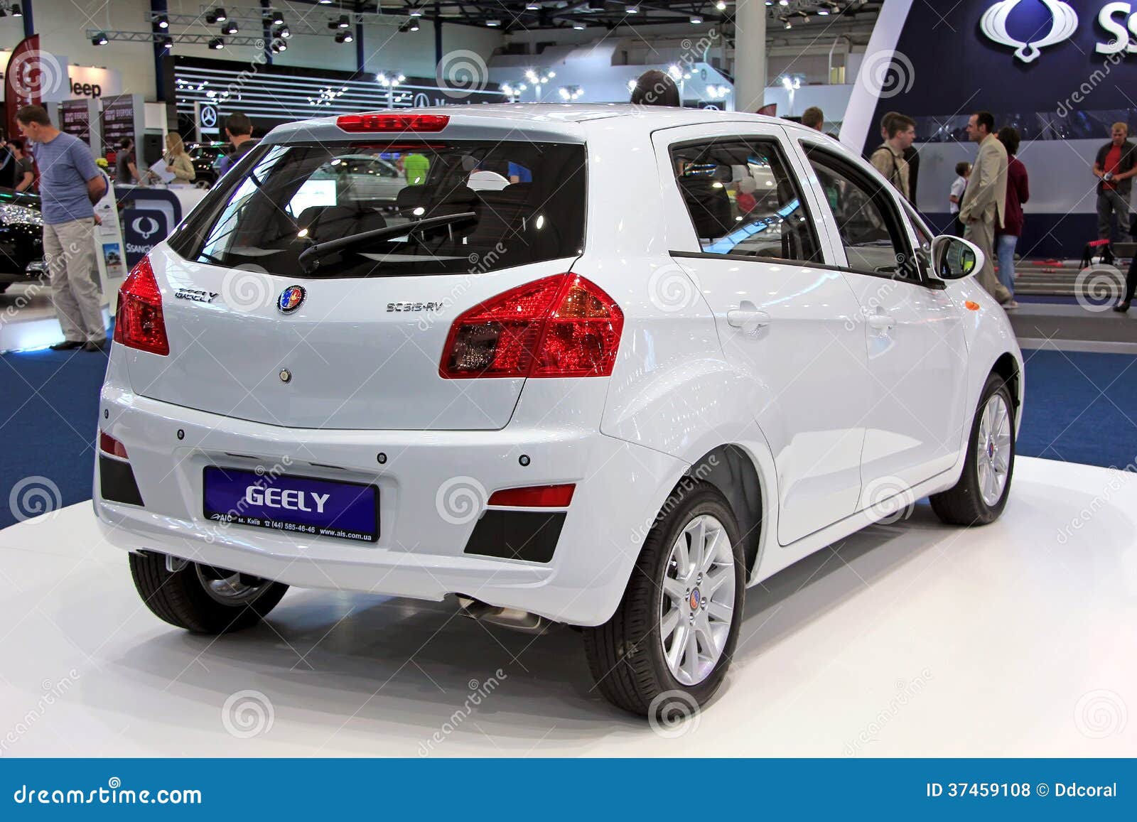 Geely Englon SC 515-RV editorial stock photo. Image of mobile - 37459108