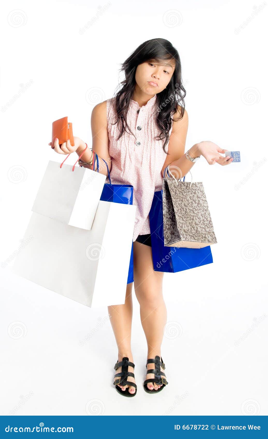 Geen Contant Geld Geen Krediet Stock Foto - Image of aziatisch ...