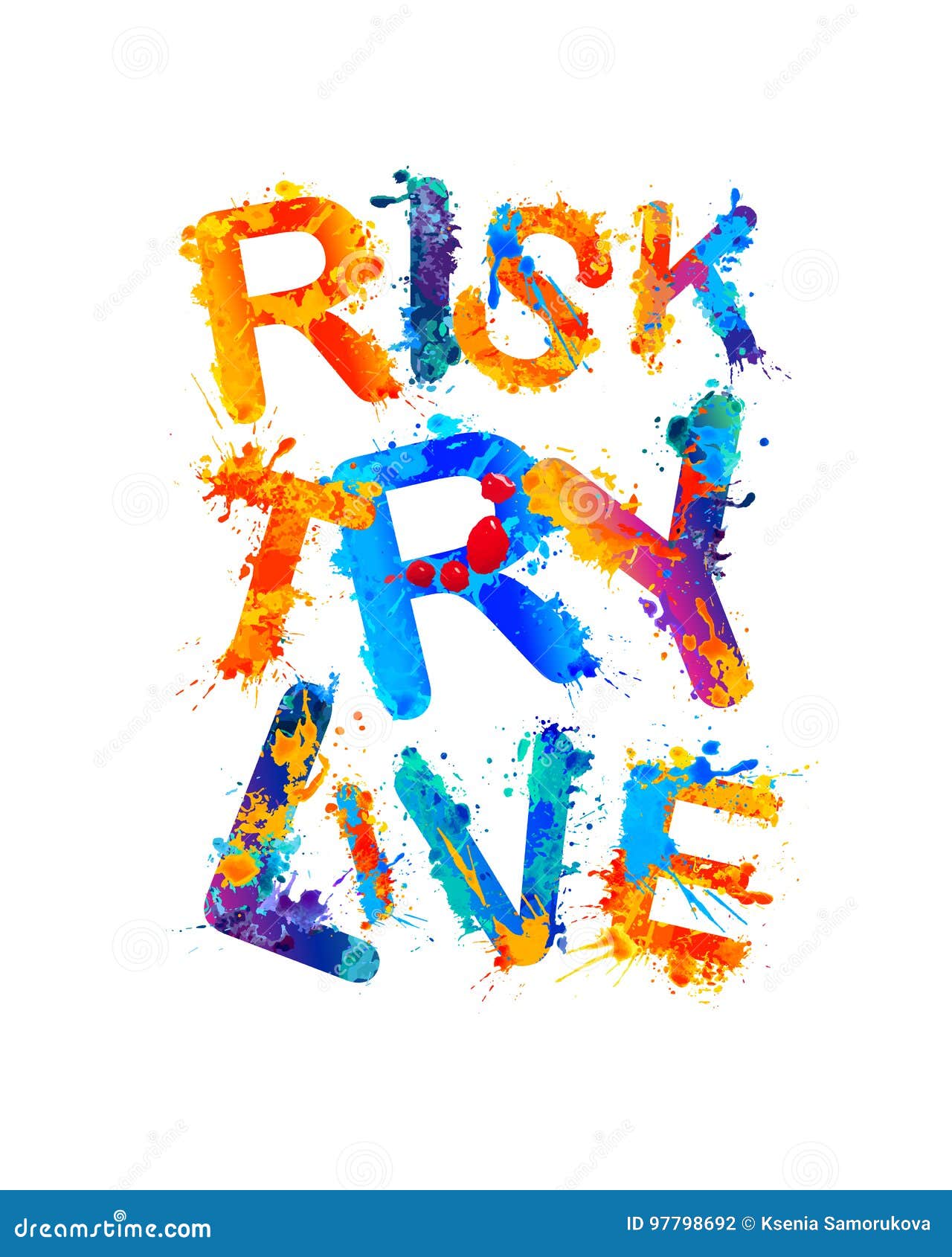 Gefahr Versuch Phasen Vektorbunte Zeichen Vektor Abbildung ...