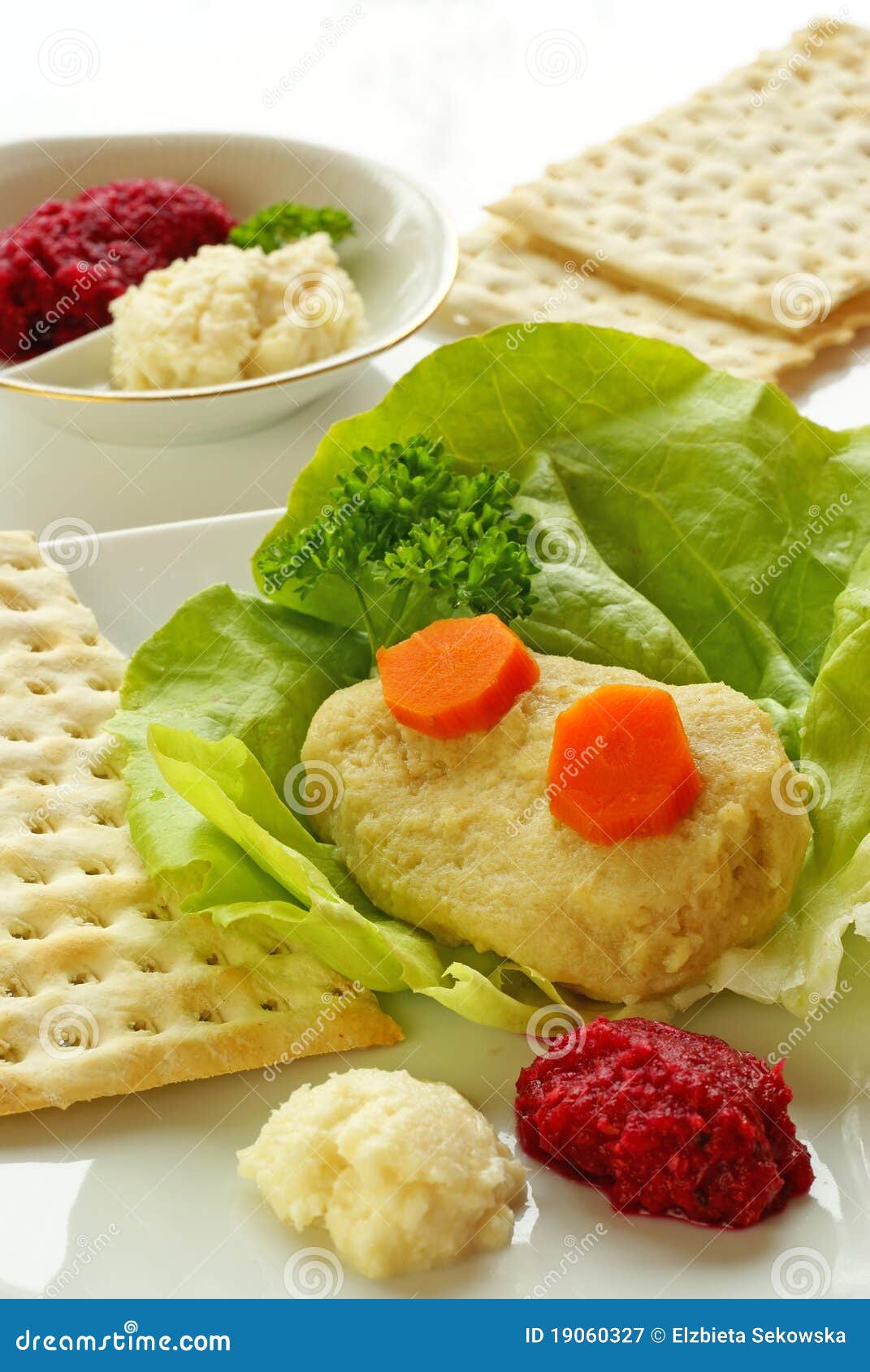 Gefilte fish stock image. Image of kosher, gefilte, carrot - 19060327