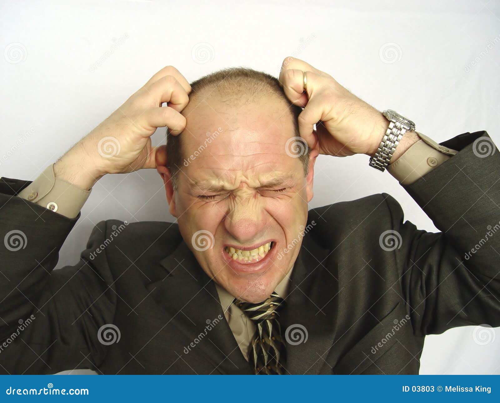 Gefrustreerde Zakenman stock afbeelding. Image of meester - 3803