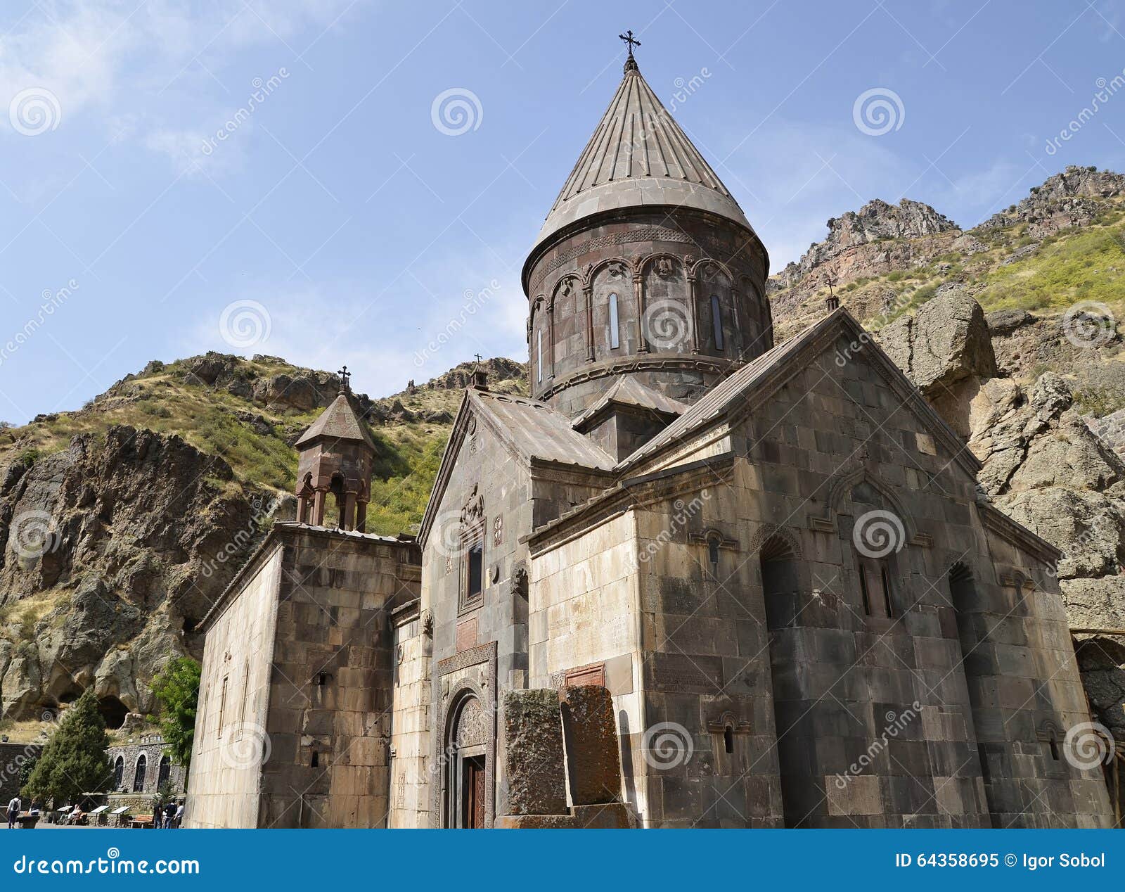 Geghard stock image. Image of freedom, national, landmark - 64358695