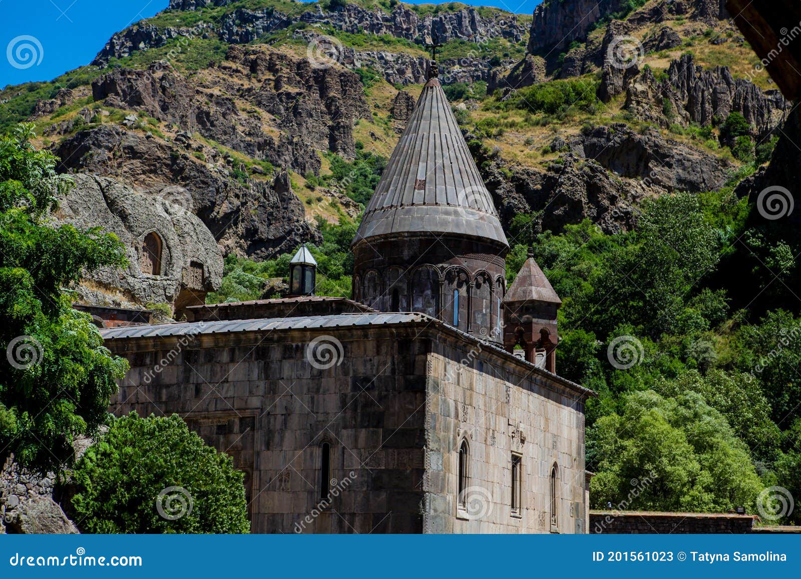 Geghard, a Monastery Complex, a Unique Architectural Structure in ...