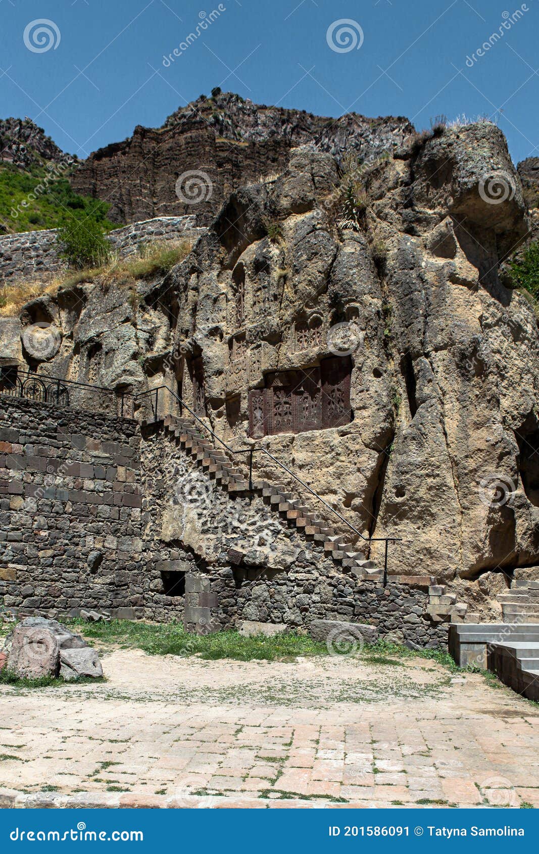Geghard, a Monastery Complex, a Unique Architectural Structure in ...