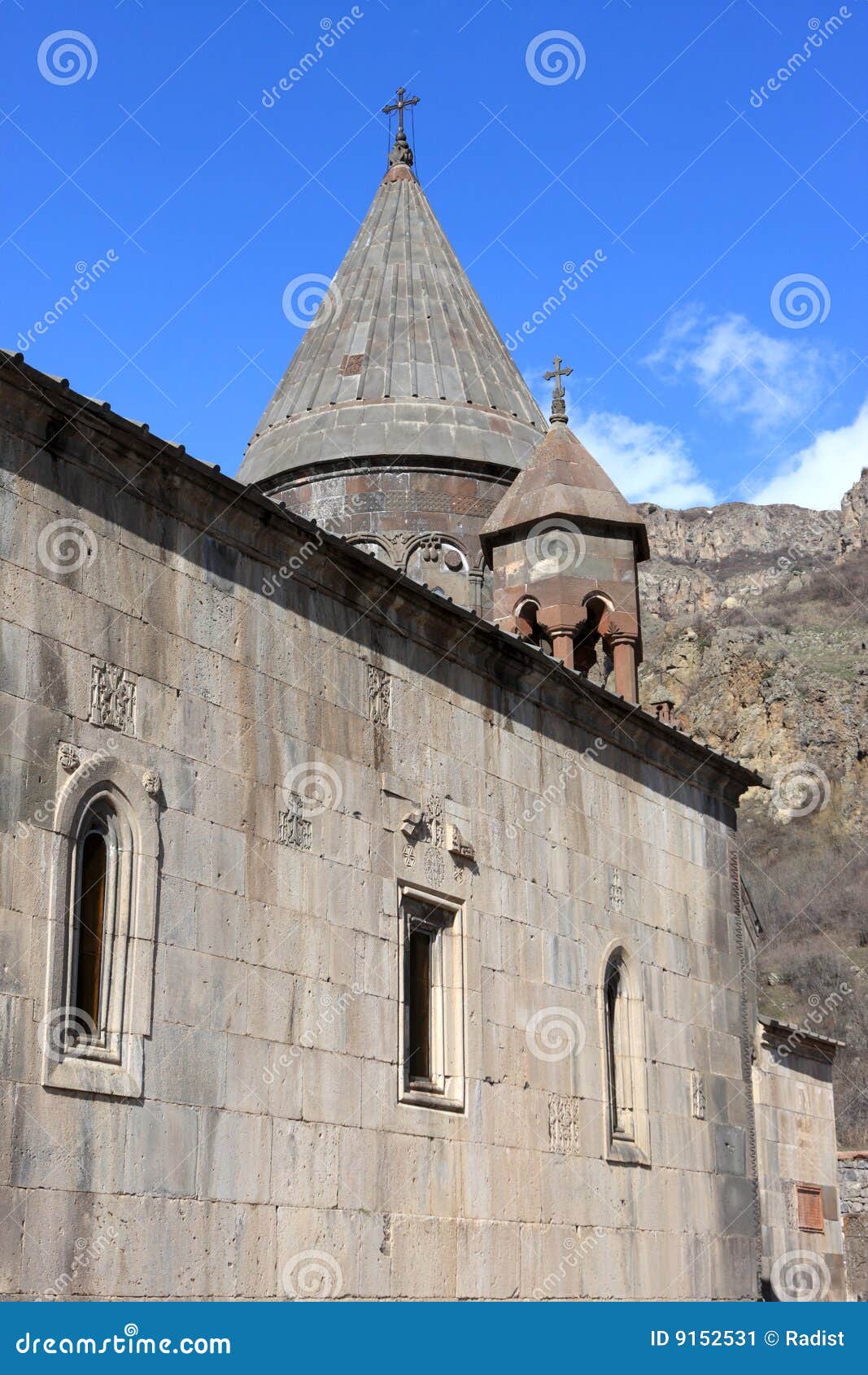Geghard Church stock image. Image of history, armenia - 9152531