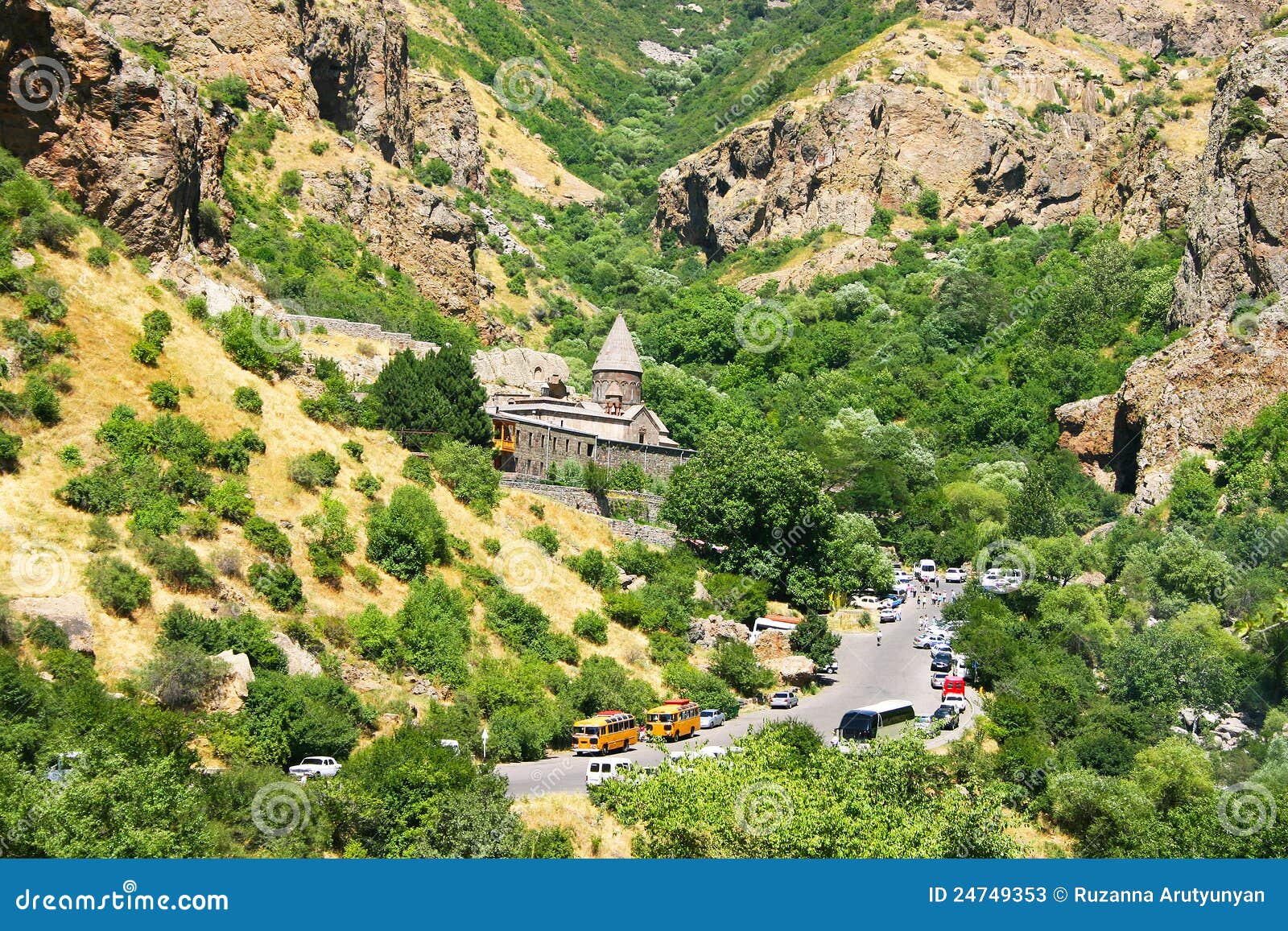 Geghard monastery stock image. Image of geghard, caucasus - 24749353