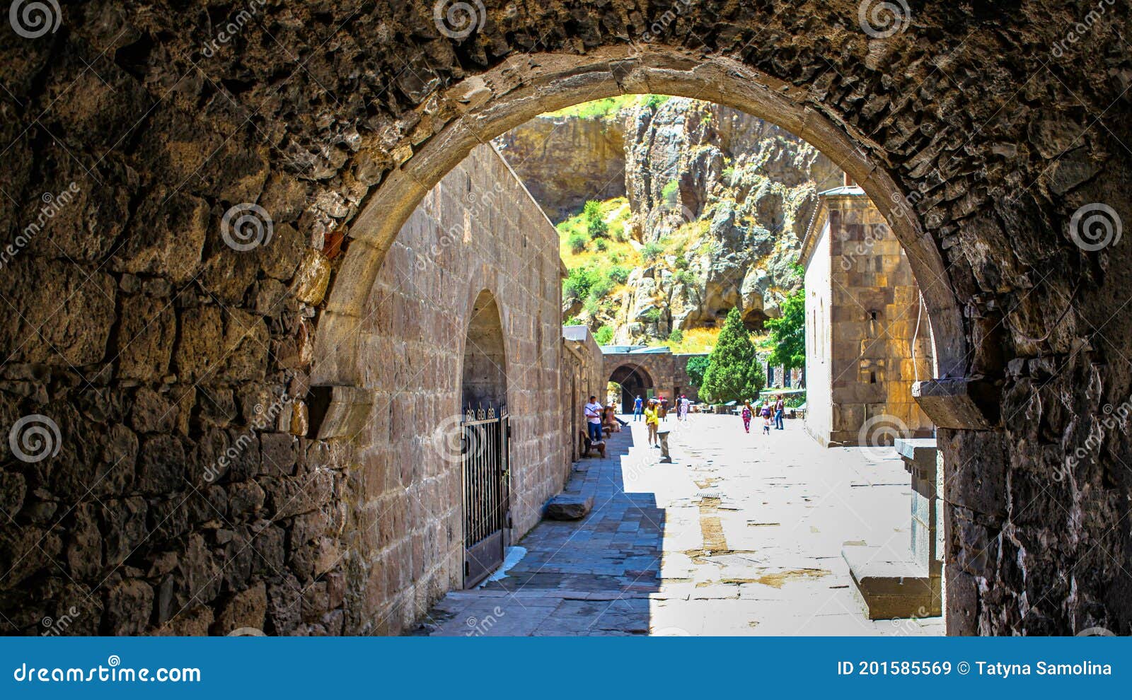 Geghard, a Monastery Complex, a Unique Architectural Structure in ...